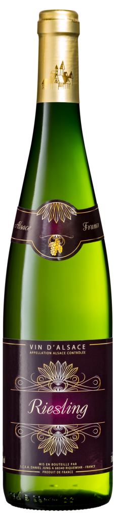 Riesling d'Alsace - Vin blanc léger et frais - Arômes riches en bouche